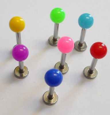 lip piercing stud sizes